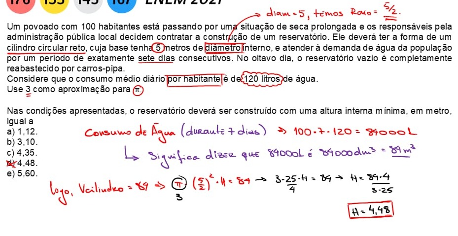 Enem: Confira 8 resoluções de matemática e treine para a prova | Vai ... Enem: Confira 8 resoluções de matemática e treine para a prova | Vai ...